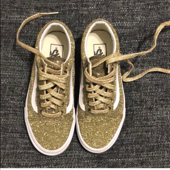 Vans | Shoes | Glitter Vans | Poshmark